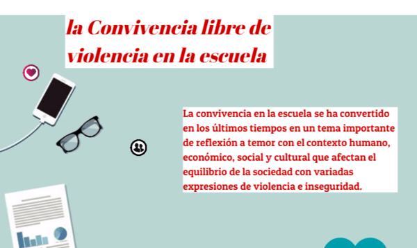 Convivencia libre de violencia en la escuela