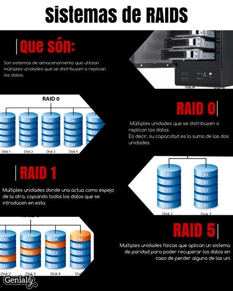 Infografia de las RAID