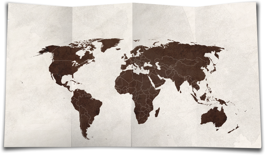 TRAVELER'S WORLD MAP